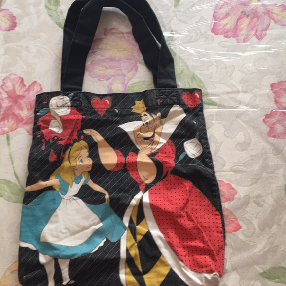 Disney | Bags | Disney Alice In Wonderland Tote | Poshmark